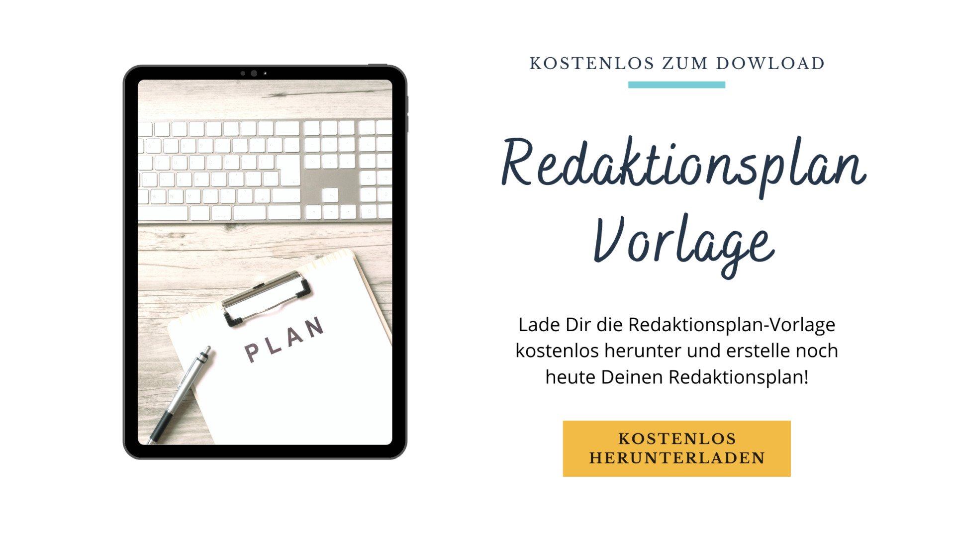 Redaktionsplan erstellen inkl. kostenloser Vorlage für Themenplan